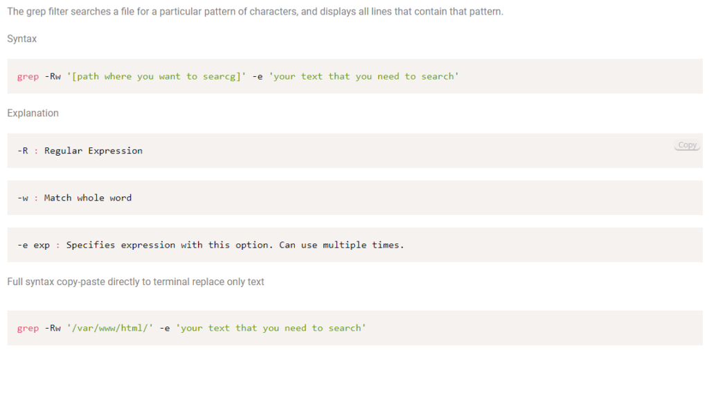 How To Search Specific Text In Ubuntu Praful Bhuskute